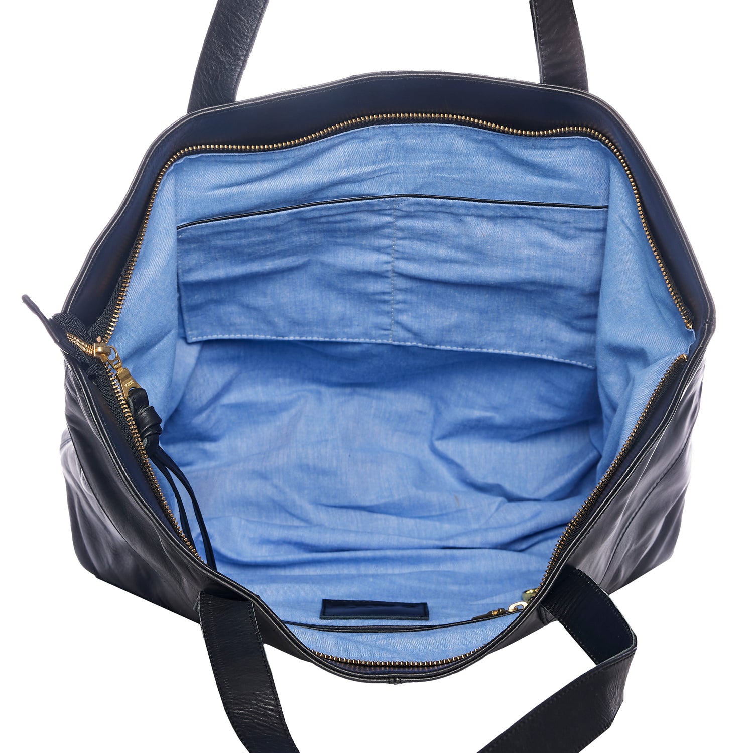 Toronto Leather Tote Bag - Black – Bahru Leather